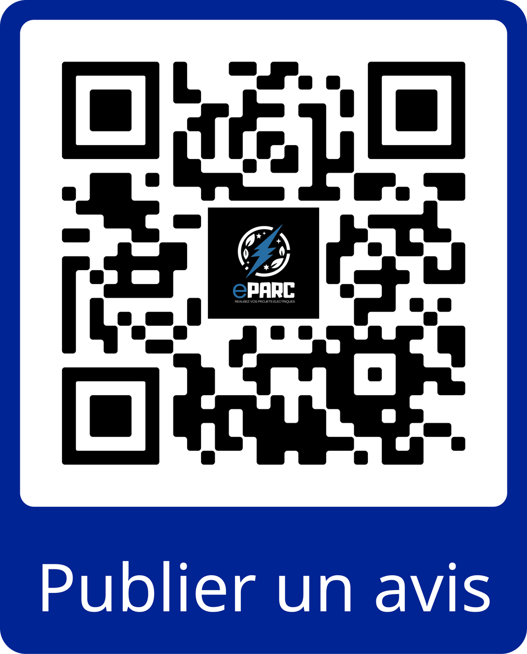 Rédiger un avis – EPARC